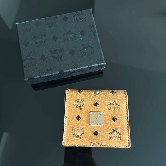MCM | Other | Authentic Mcm Bifold Wallet | Poshmark